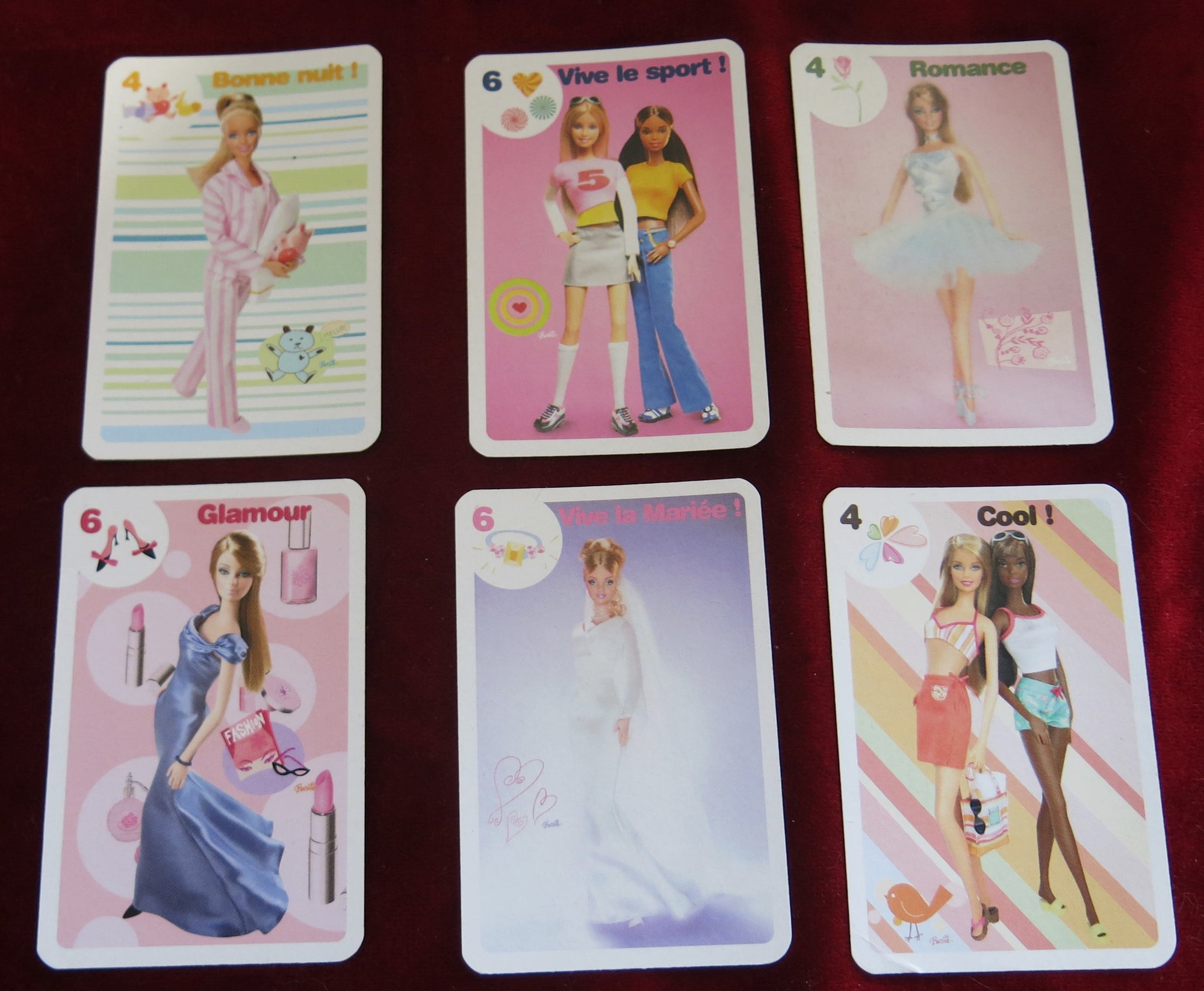 Vintage Barbie Doll card Game Mattel - 7 Families 2004 – Antique Arcana