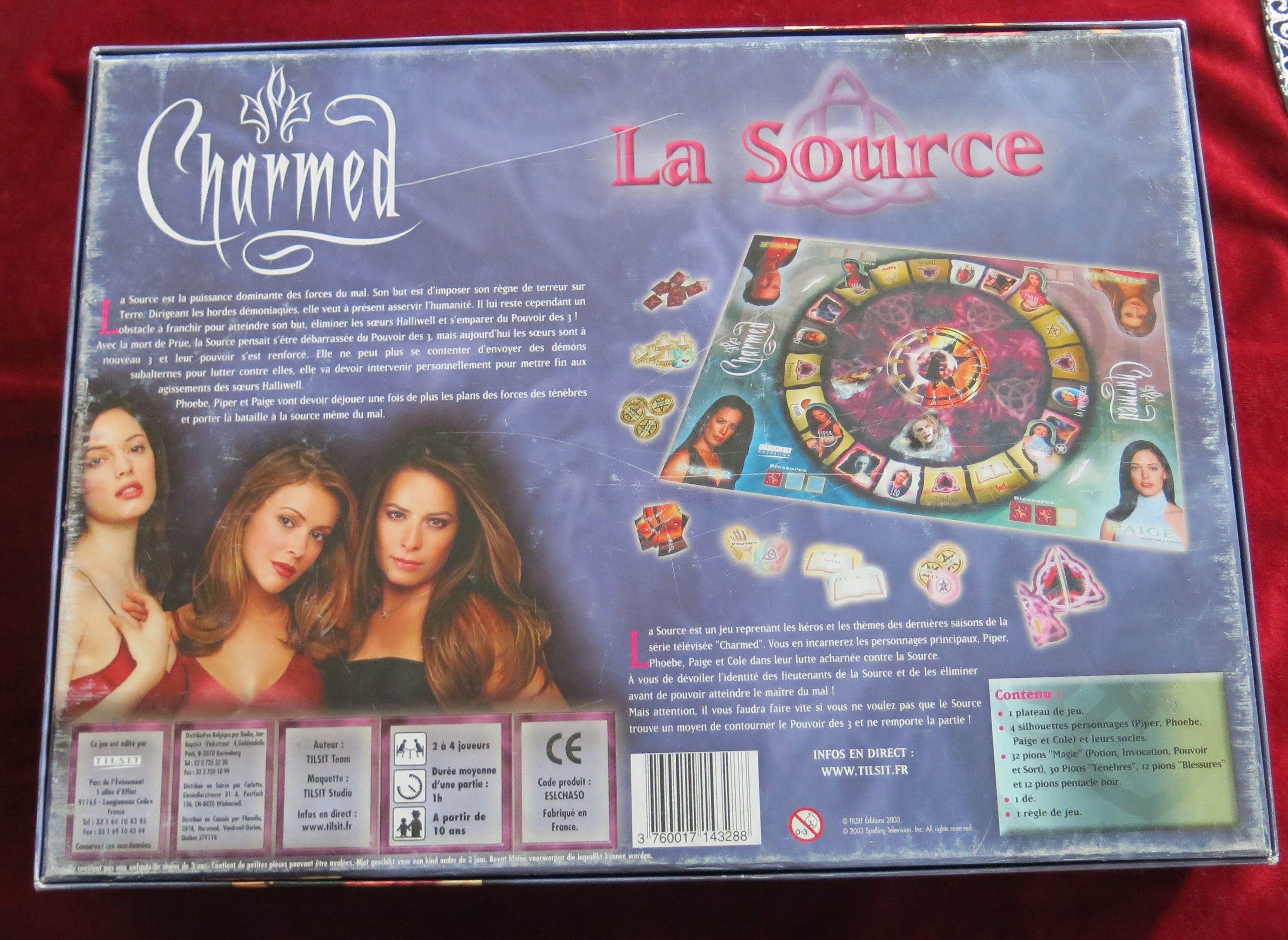 Charmed tv show memorabilia - The Source Board game 2003 – Antique Arcana