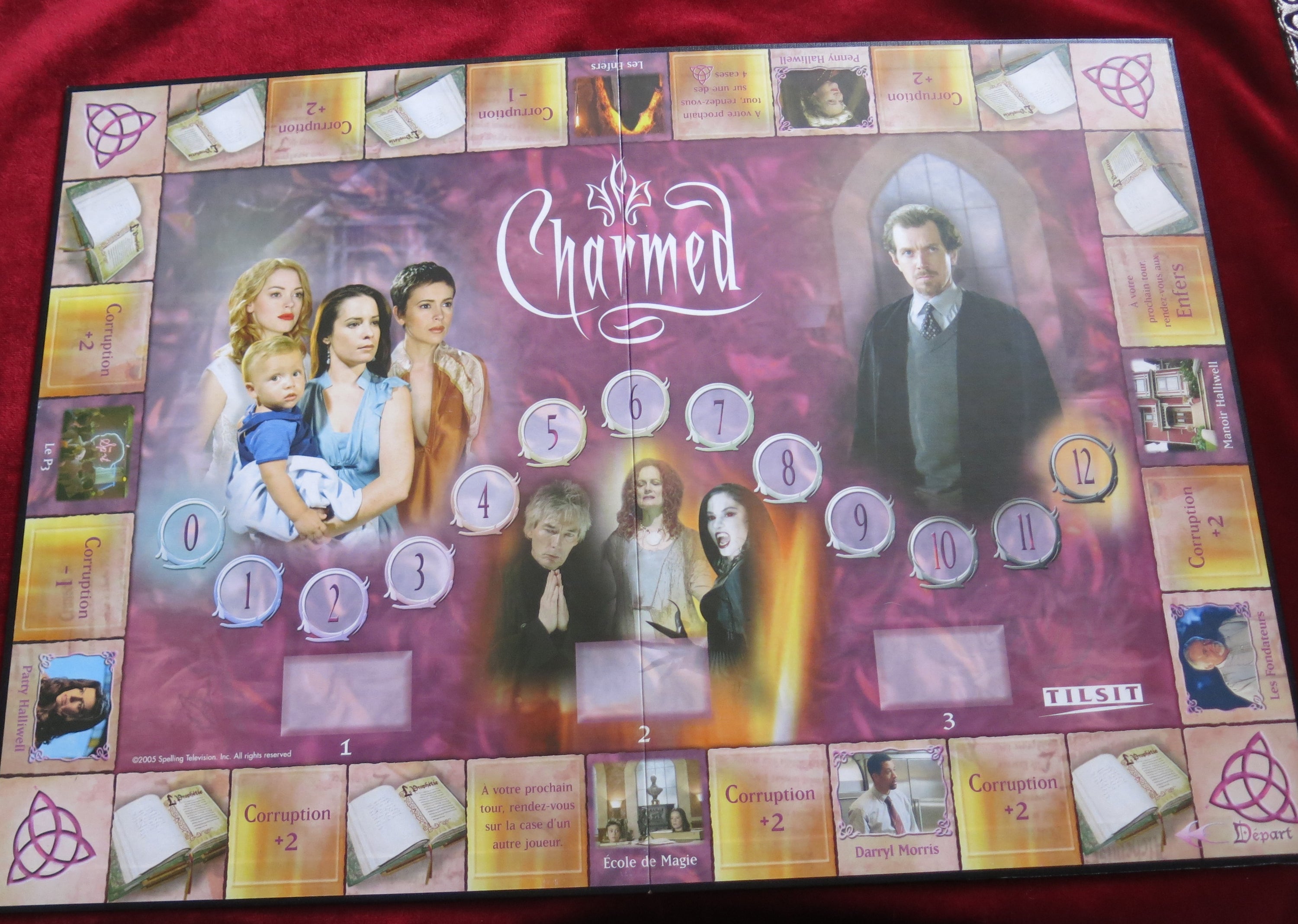Charmed: The Prophecy - 2005 Charmed board game – Antique Arcana