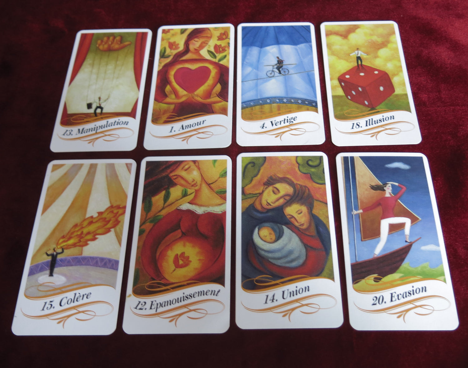 Gratitude tarot - Tarot of Happiness - Happy tarot cards – Antique Arcana