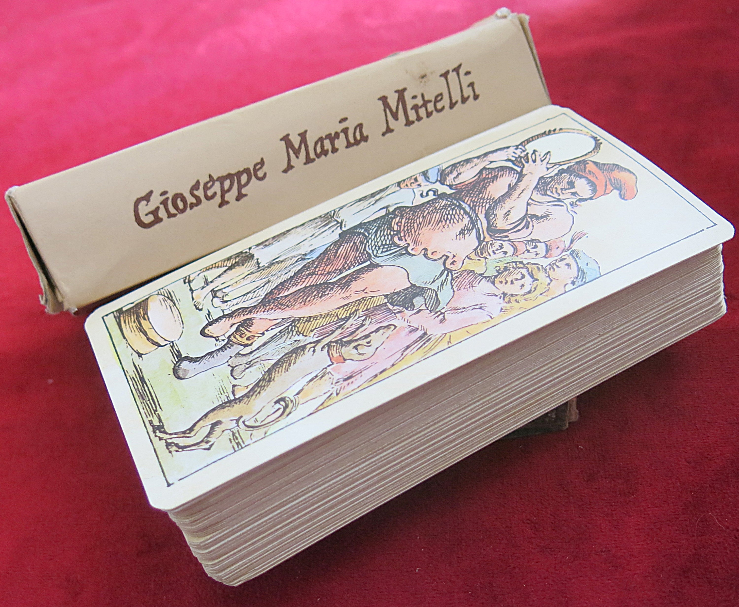 I tarocchini Giuseppe Maria Mitelli Sec. XVII - Vintage Italian tarot ...