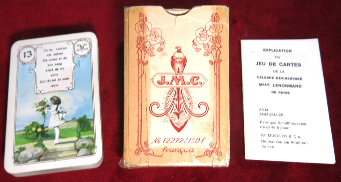 Petit Lenormand de Mlle Lenormand – AG Müller 1986 – Swiss Printing ...