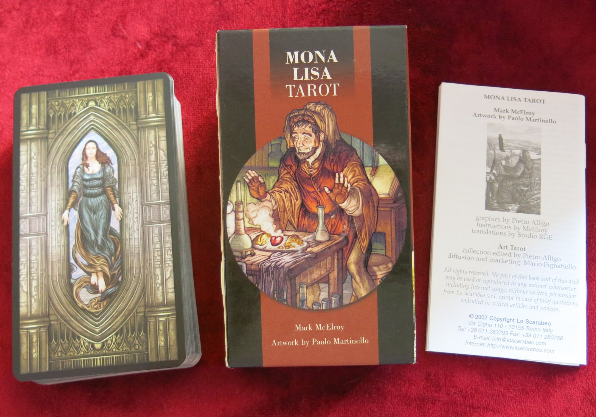 Mona Lisa Tarot - Mona Lisa cards – Antique Arcana