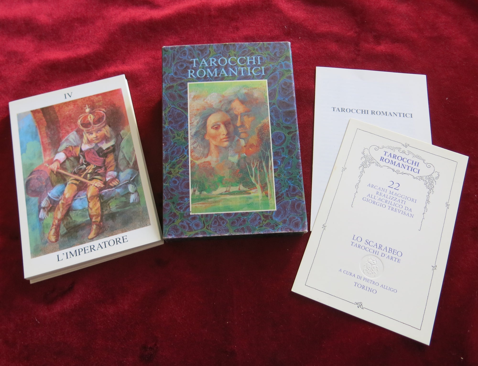 Romantic Tarot Card Deck 1995 - Giorgio Trevisan – Antique Arcana