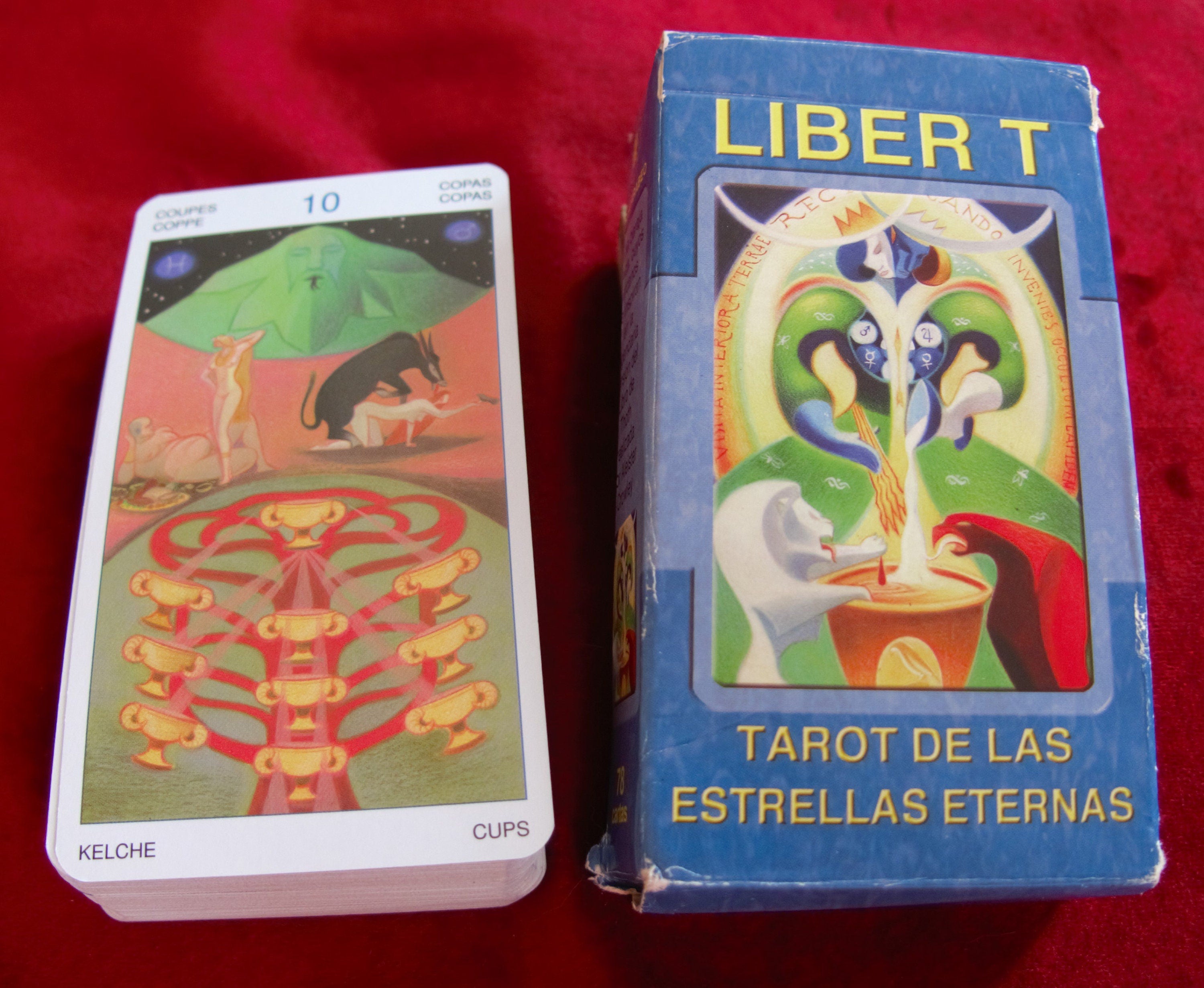 Liber T: Tarot of Stars Eternal - Aleister Crowley – Antique Arcana