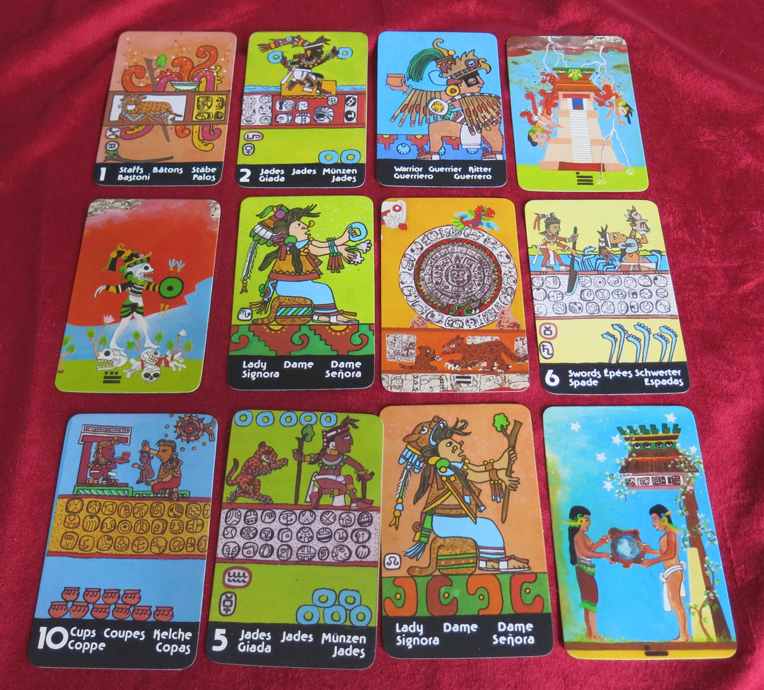 Xultun Mayan Tarot 1976 - Native American tarot deck – Antique Arcana