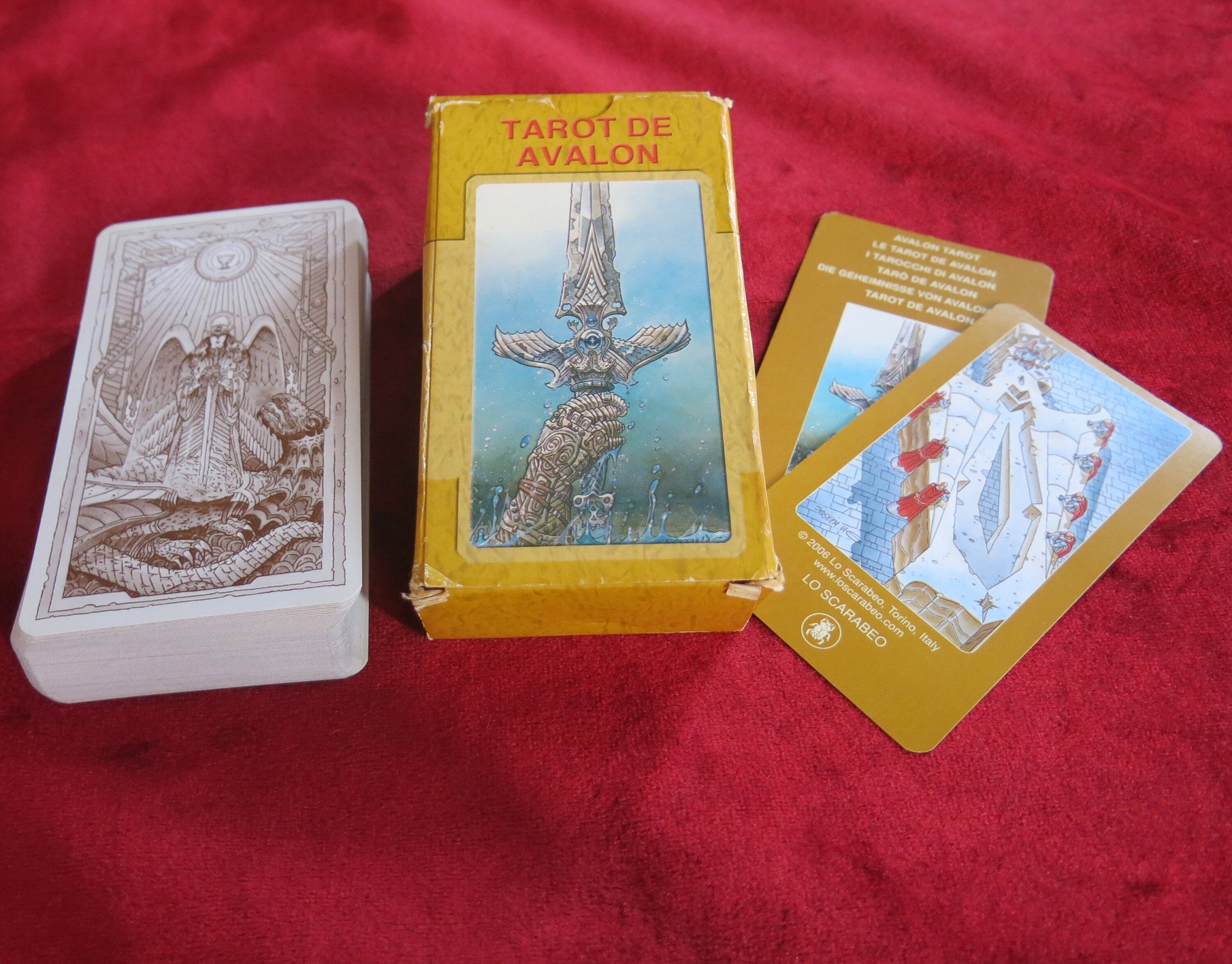 The Avalon Tarot - Fantasy-Medieval Cards – Antique Arcana
