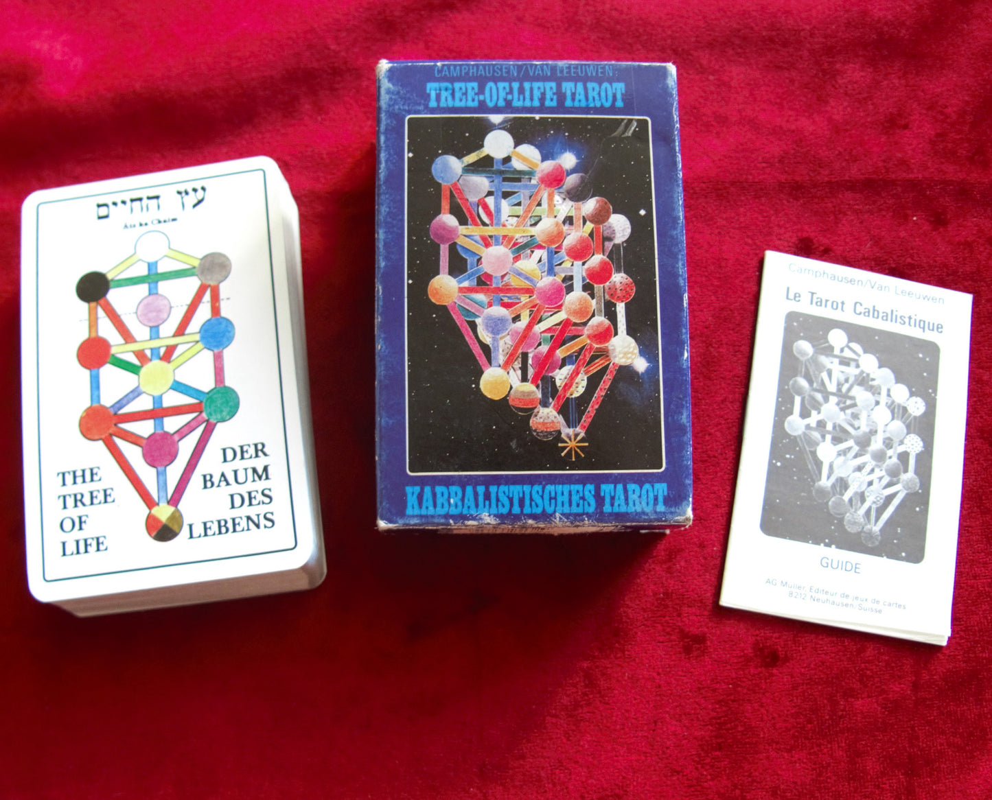 Tree of Life Tarot - 1983 - Kabbalistic tarot - Tarot Kabbalistique ...