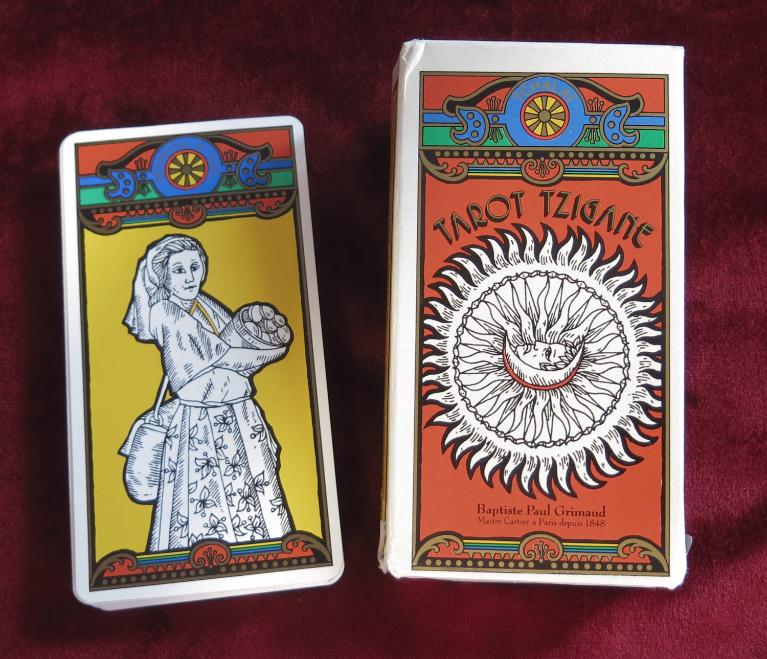 The Tzigane Tarot Of The Roms 1984 - Gypsy reading - Gypsy Astrology ...